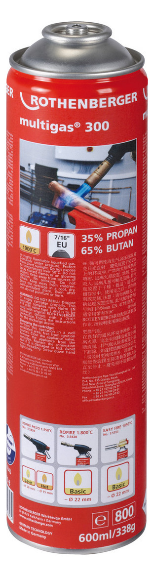 Werkzeuge & Messgeräte / Zubehör & Ersatzteile / Rothenberger Multigas ...