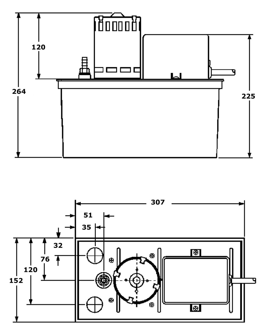 Klimatechnik / Kondensatpumpen / Little Giant Tauwasserpumpe VCL-45S ...